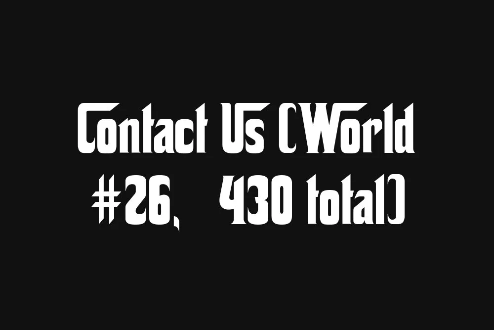 Contact Us - SuperstitionsMap